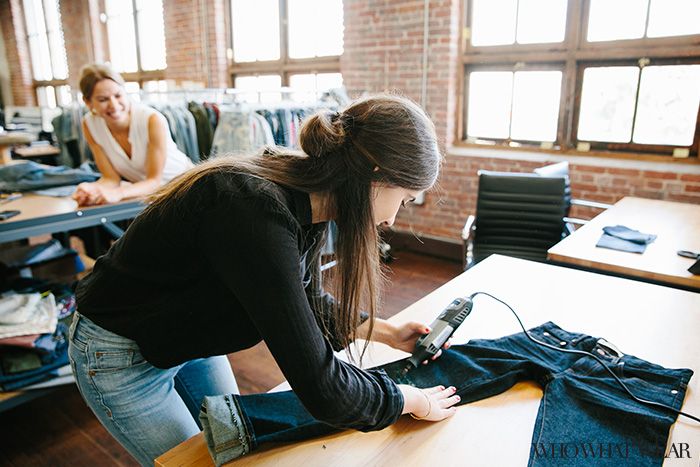 How to Distress Your Denim the Madewell Way | Who What Wear