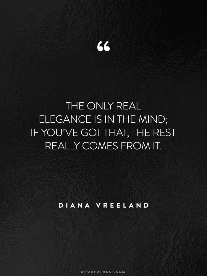 35 Life-Changing Quotes from Fashion's Greatest Luminaries | Who What Wear