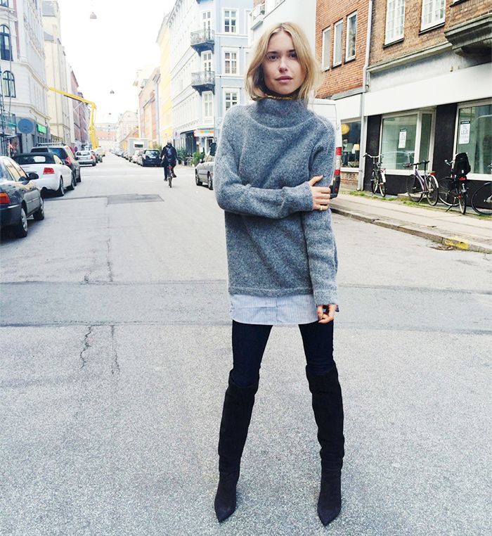 17 Smart Layering Combinations That Won’t Look Bulky | Who What Wear