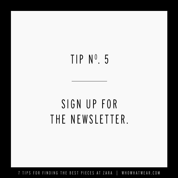 Best Zara Shopping Tips | Who What Wear