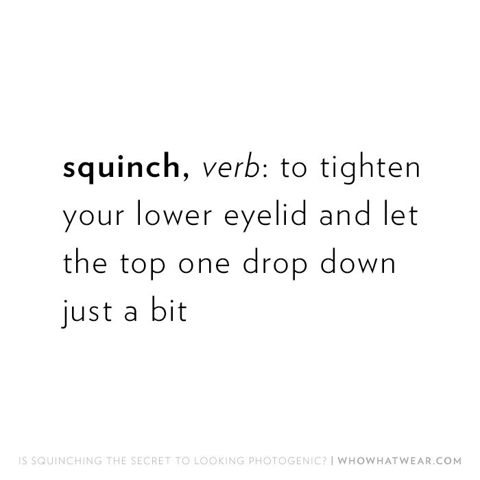 Is Squinching the Secret to Looking Photogenic? See the Photos | Who ...