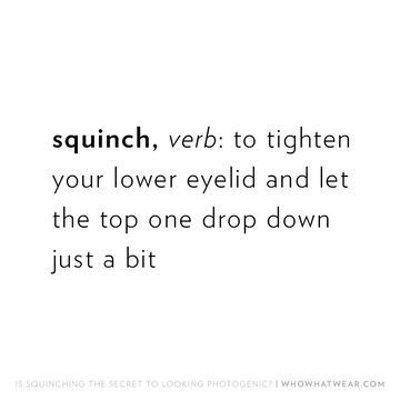 Is Squinching the Secret to Looking Photogenic? See the Photos | Who ...