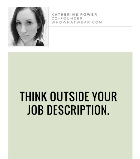 10 Things You Can Do Today To Advance Your Career | Who What Wear