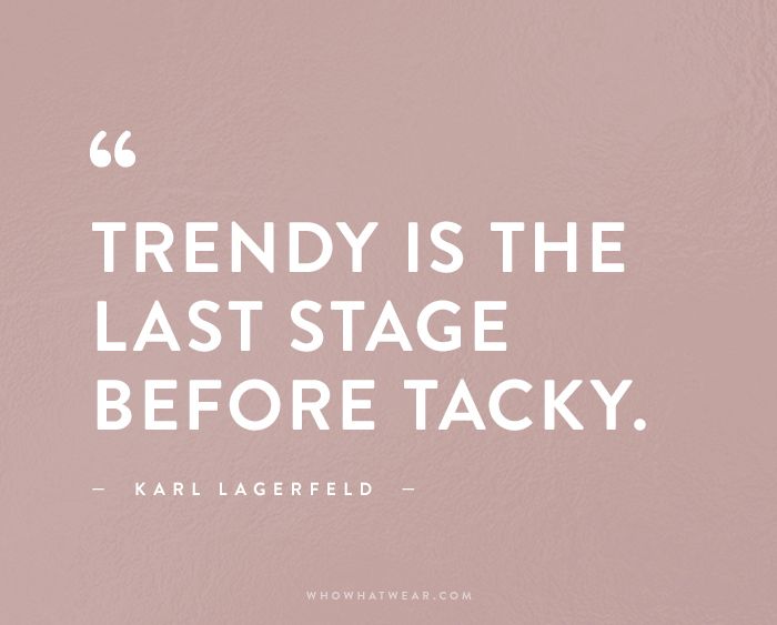 The 49 Best Fashion Quotes of All Time | Who What Wear