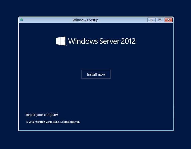 Step 2: Pick the right version of Windows Server - Windows Server 2012 ...