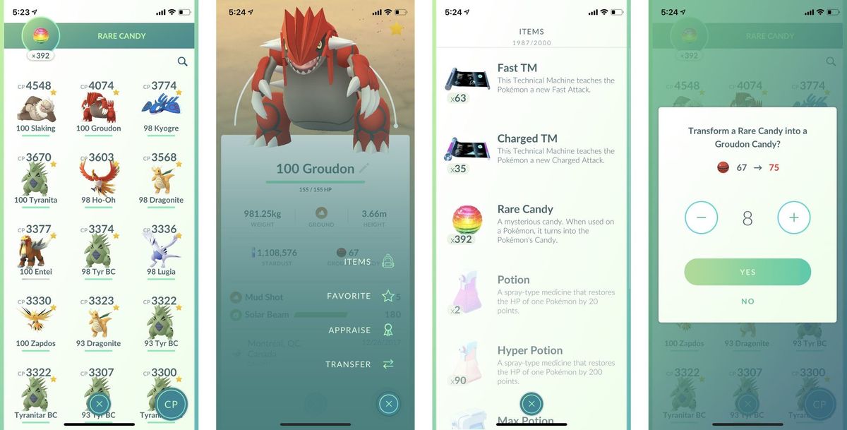 Pokémon Go Rare Candy: How to get more and what to use it on | iMore