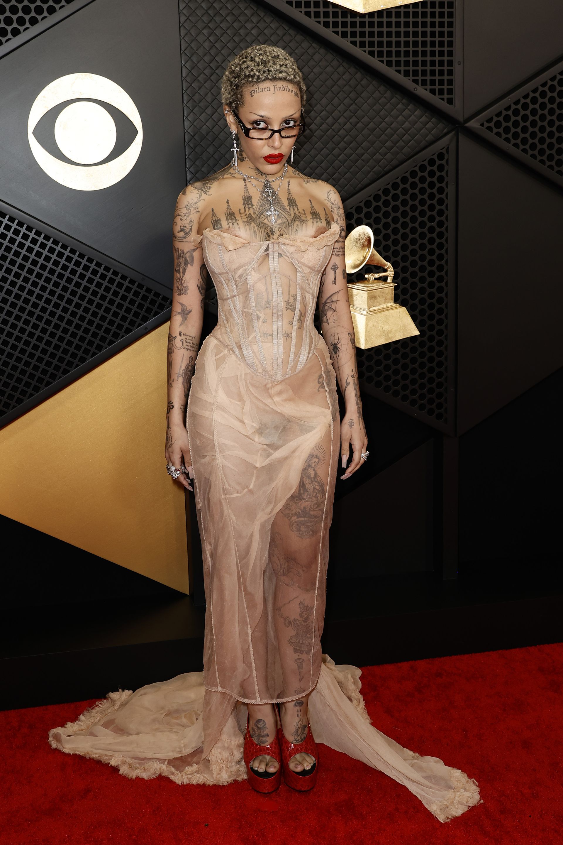 Naked Dresses Ruled the 2024 Grammys Red Carpet | Marie Claire