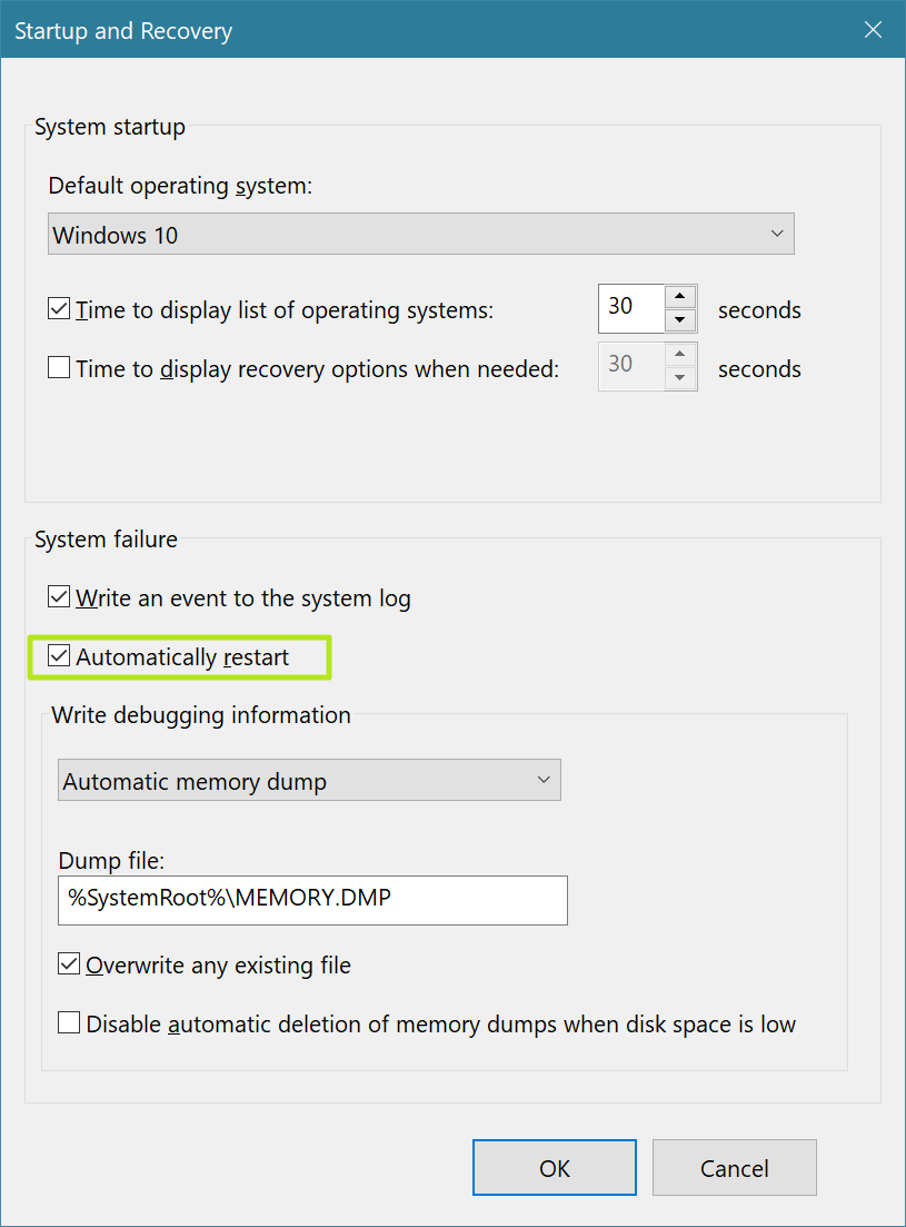 How to Stop Windows From Restarting After a BSOD | Tom's Hardware