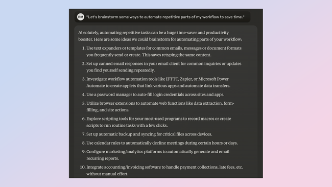 7 Claude 3 AI prompts to try to boost your productivity | Tom's Guide