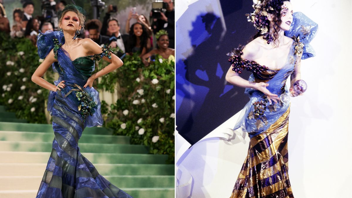 Zendaya's Met Gala 2024 Look Is Gothic Garden Perfection | Marie Claire