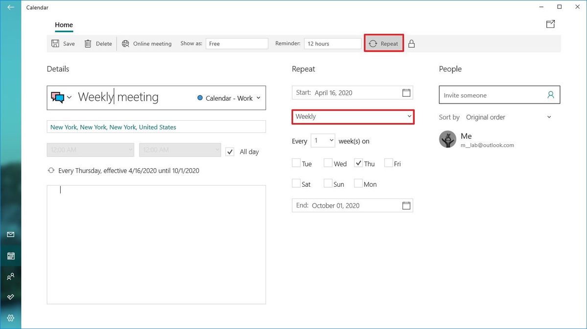 How to use the Windows 10 Calendar app | Windows Central