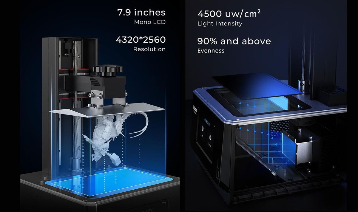 Creality Halot-One Plus 3D Printer Review: 4K Resolution, Sub-$400 Price | Tom's Hardware