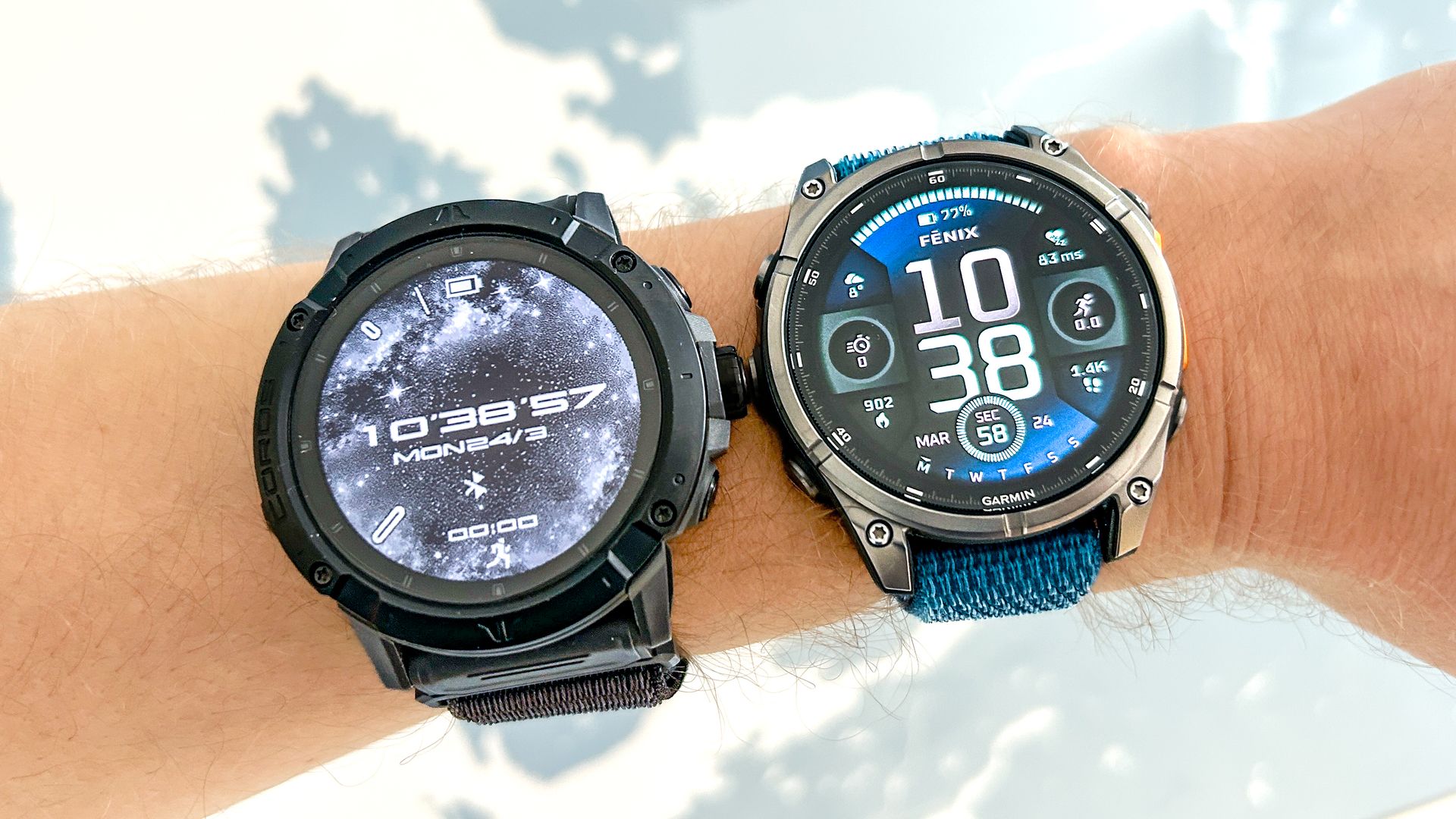 I raced a half marathon with the Garmin Fenix 8 vs. Coros Vertix 2S ...