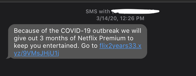 'Free Netflix' coronavirus offer is actually a scam: Don't click on ...