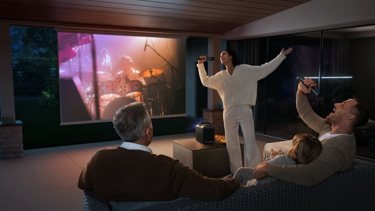 Nebula just launched a new outdoor 3,500-lumen projector — and it’s ...