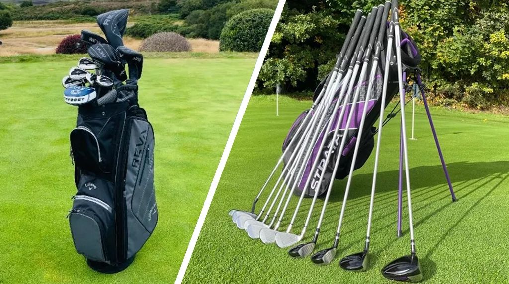 Strata Ultimate Titanium Women’s Set vs Callaway Reva Ladies Package ...