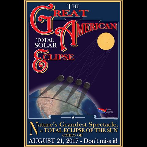 Gorgeous 2017 Solar Eclipse Posters by Astronomer-Artist Tyler Nordgren ...