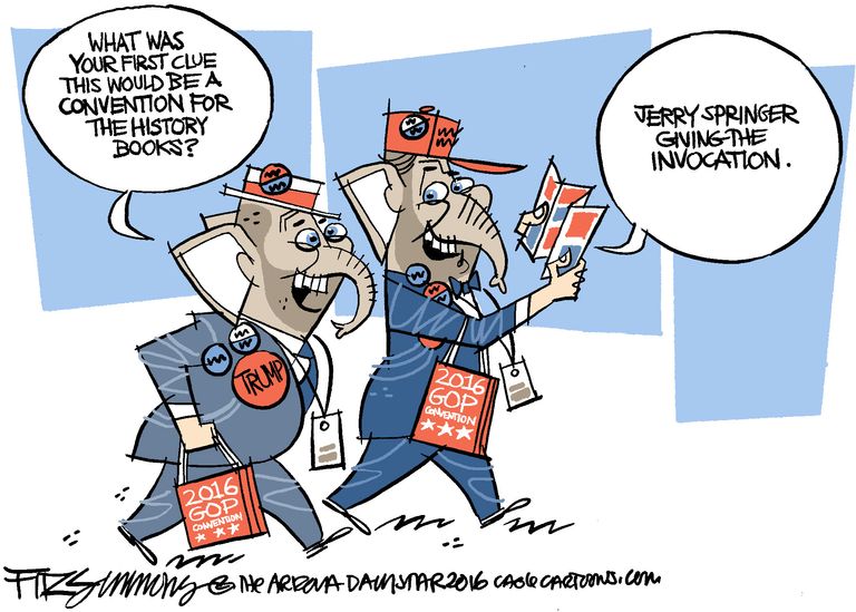 Political cartoon U.S. One for the books convention | The Week