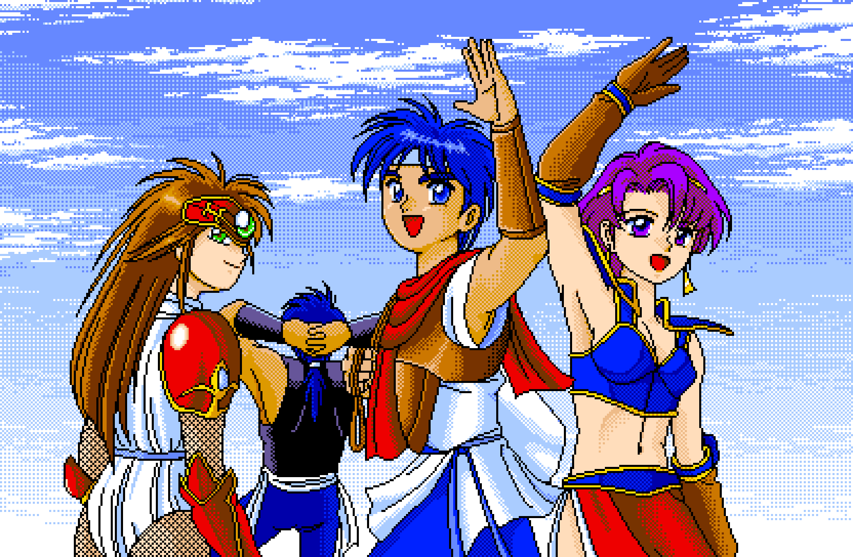 Somehow Sword Dancer pulled off combining a JRPG and a fighting game on a Japanese PC built for ...