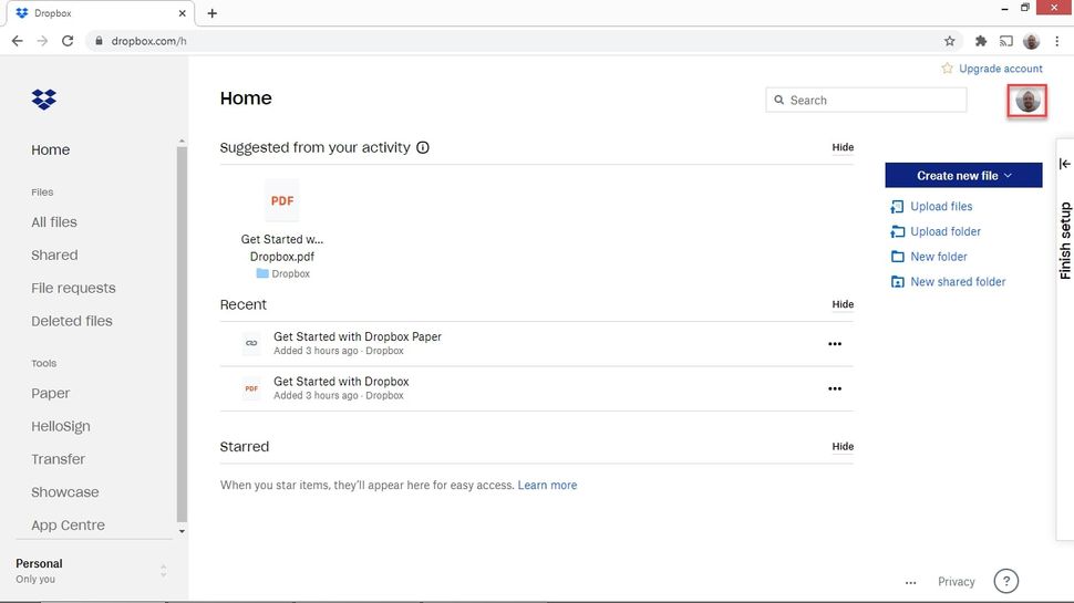 How to change or reset your Dropbox password or reset it | TechRadar