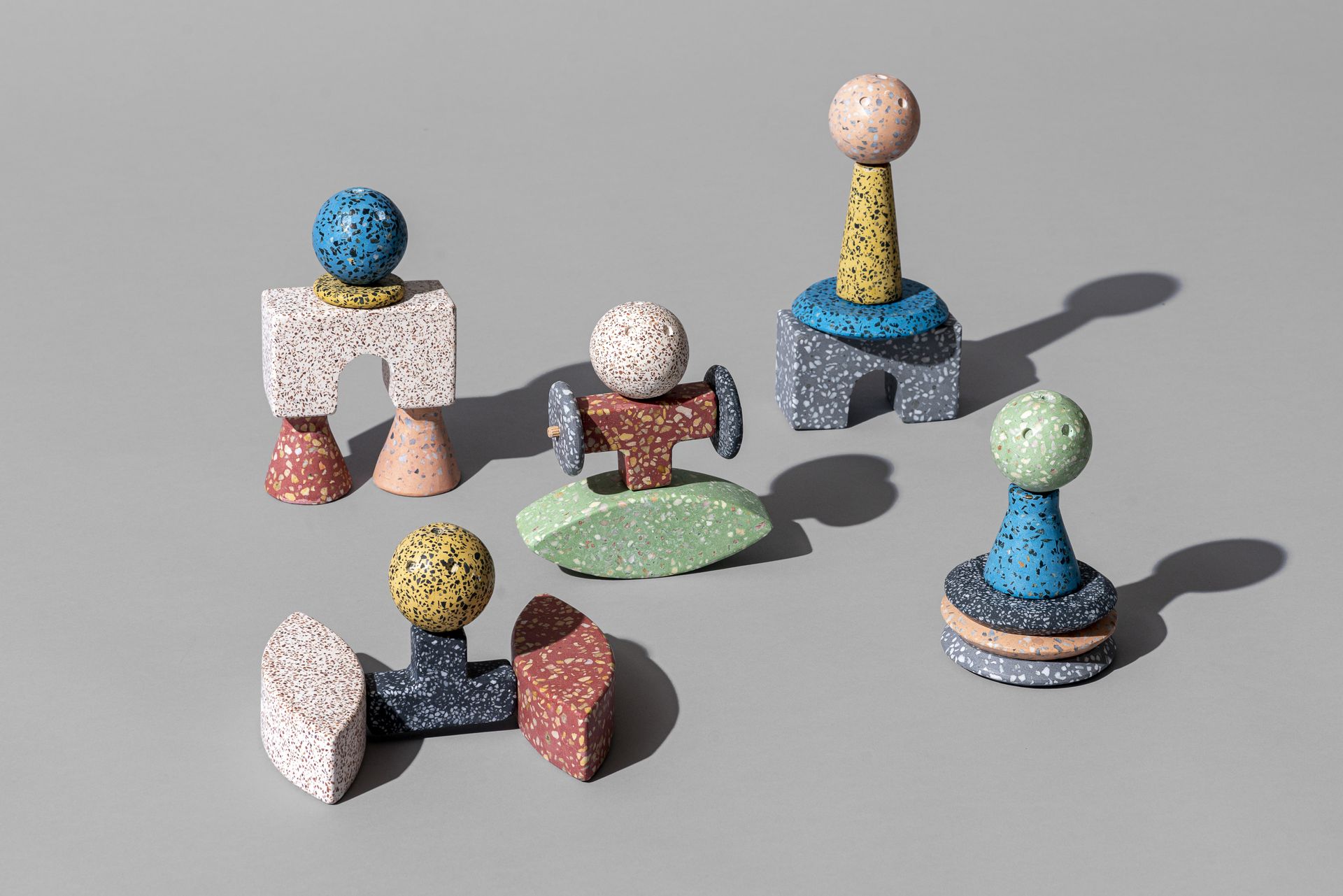 Pentagram partners create colourful terrazzo objects | Wallpaper