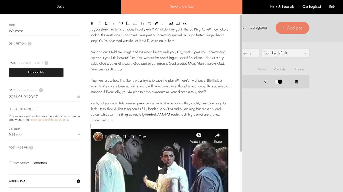 Tilda website builder review | TechRadar