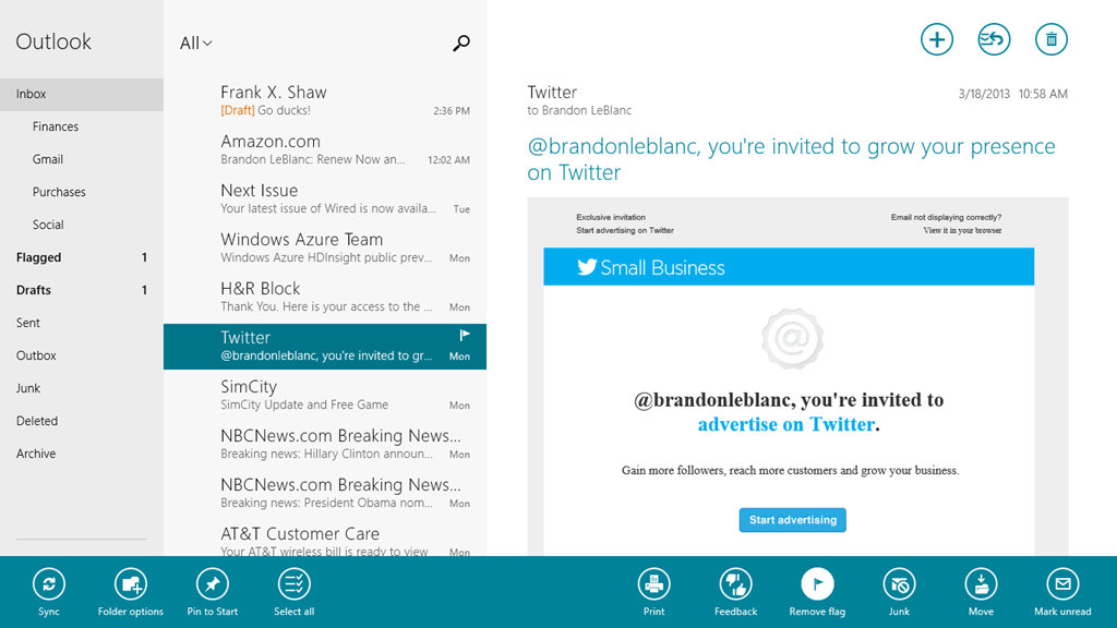 Updates incoming for Windows 8 Mail, Calendar, and People apps ...
