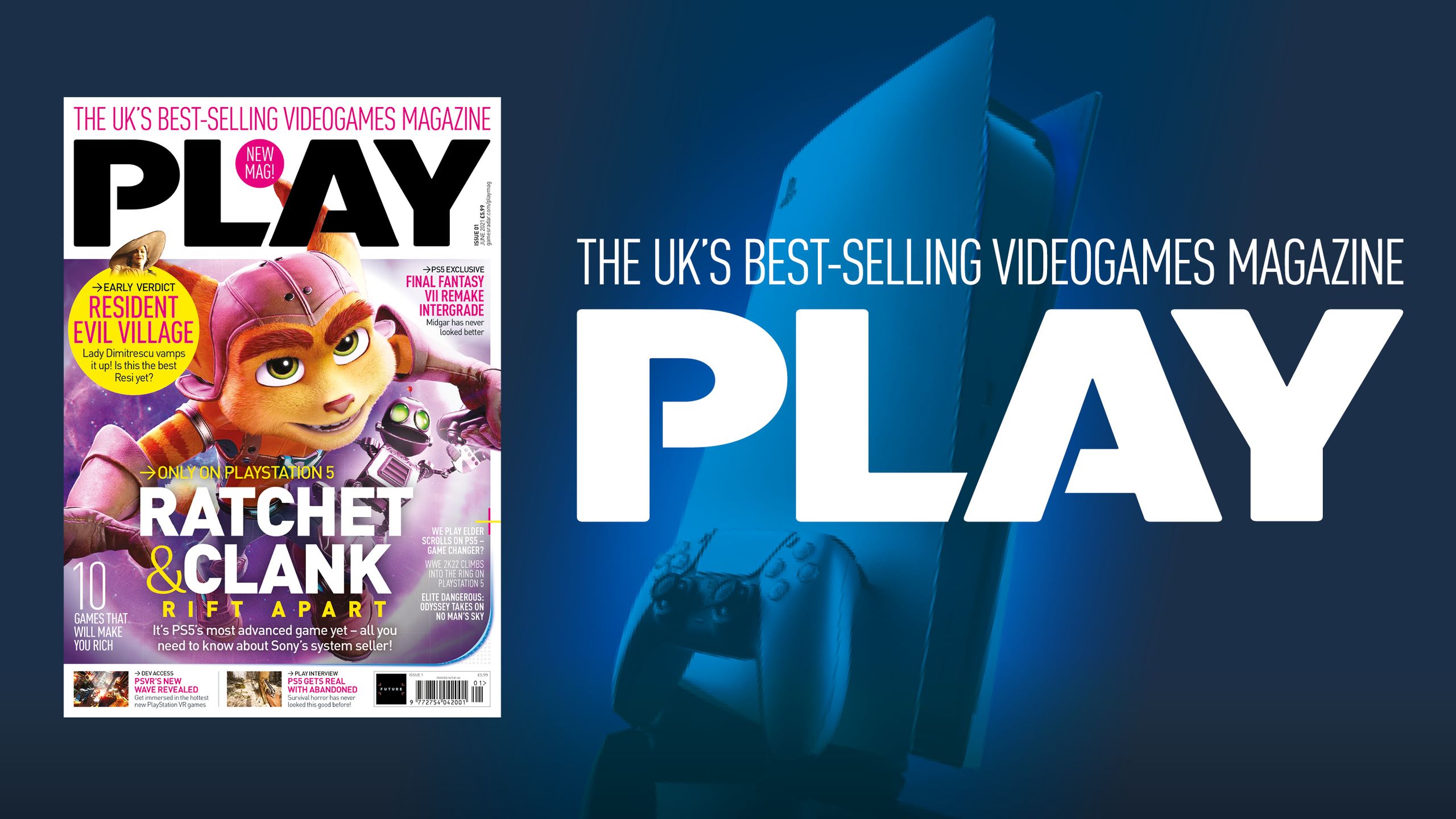 Welcome to PLAY: your new PlayStation magazine! | GamesRadar+