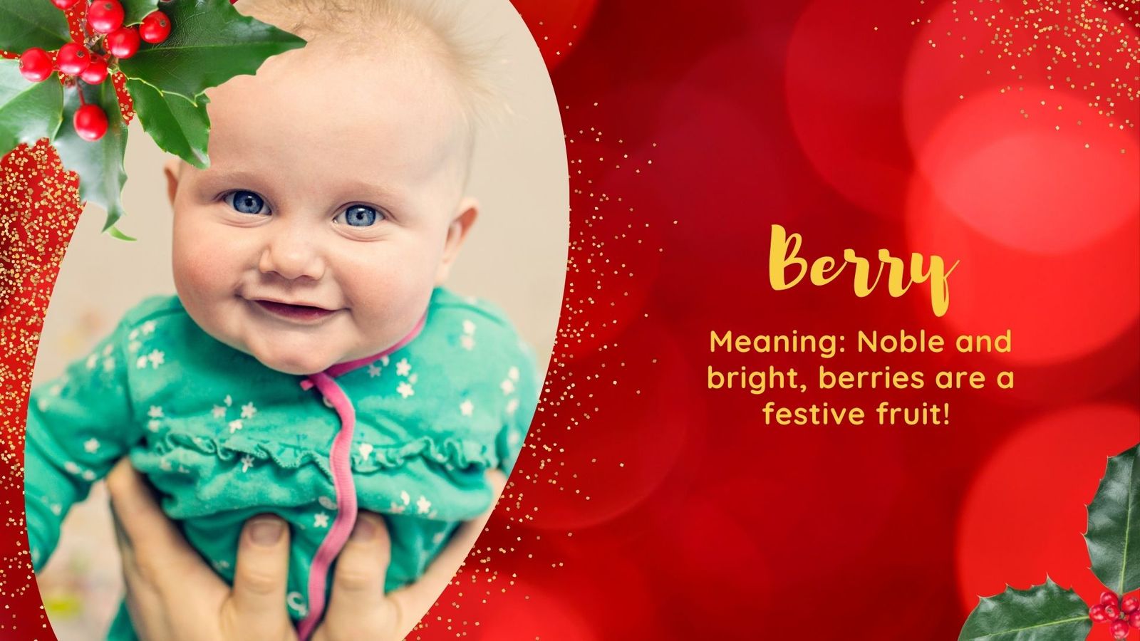 210 Christmas baby names for boys and girls plus their meanings - we ...