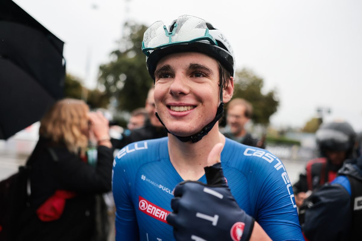 UCI Road World Championships: Lorenzo Finn solos to victory in junior ...