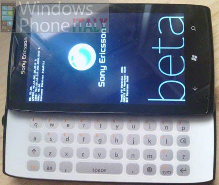 More photos of the white Sony Ericsson 'Jolie' prototype Windows Phone ...