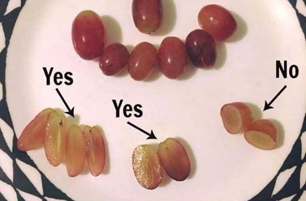 How to cut grapes for toddlers | GoodtoKnow