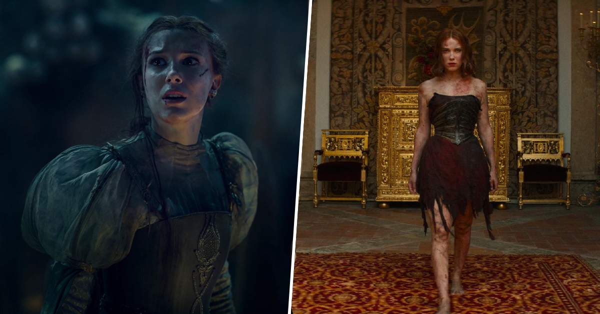 Stranger Things star Millie Bobby Brown fights a fire-breathing dragon ...