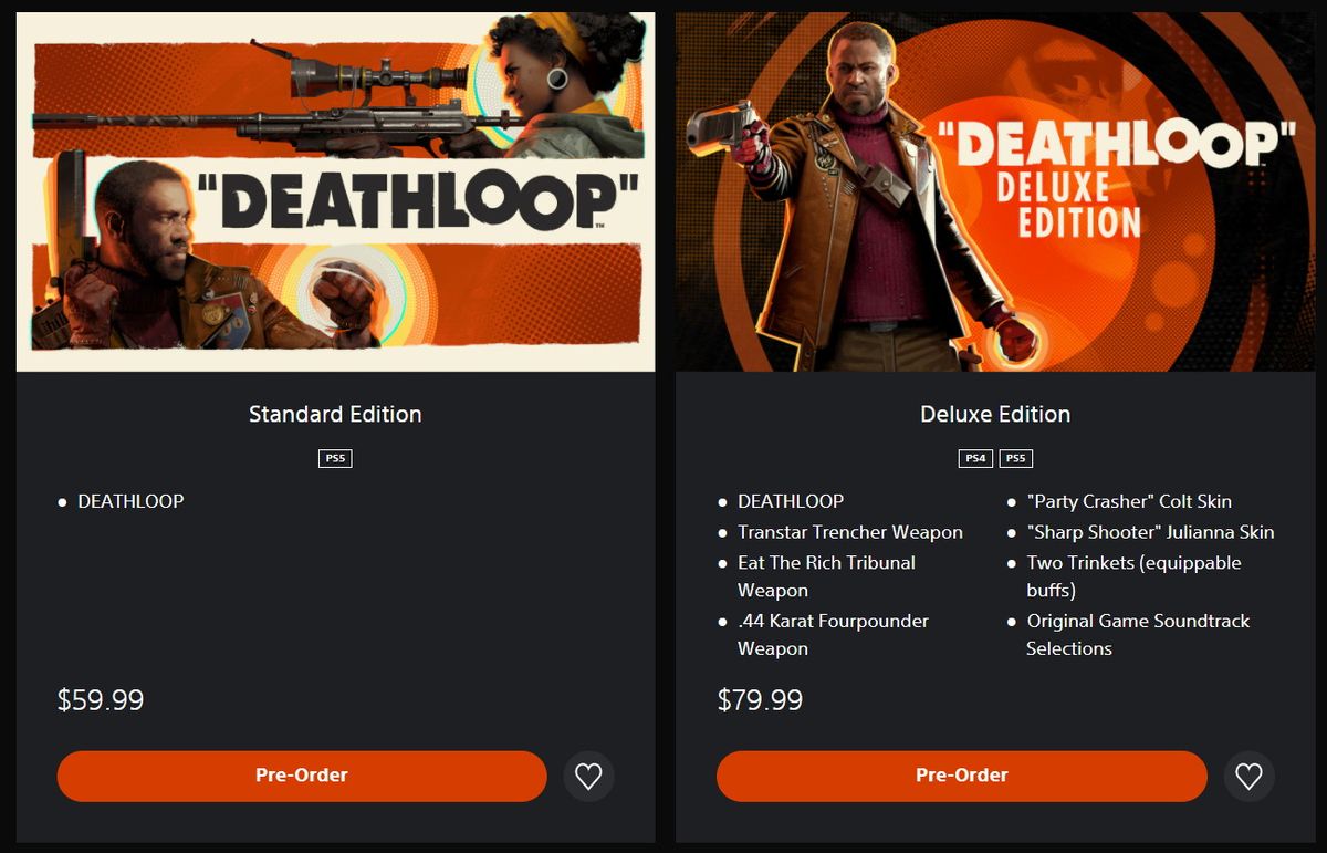 Deathloop PS4 version appears on PlayStation Store but it's just a mix ...