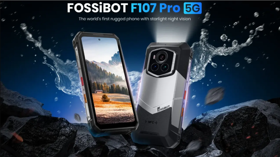 The F107 Pro rugged smartphone wants to kill grainy night shots and survive floods, fire, and ...