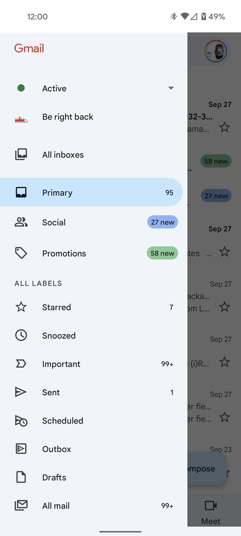How to set and change your status in Gmail and Google Chat | Android ...