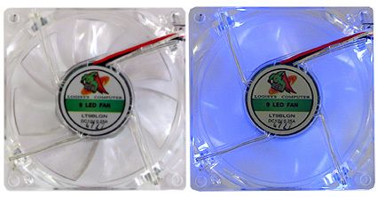 Logisys: FAN With 9 LEDs - Case Modding: Enlightening Lighting | Tom's ...