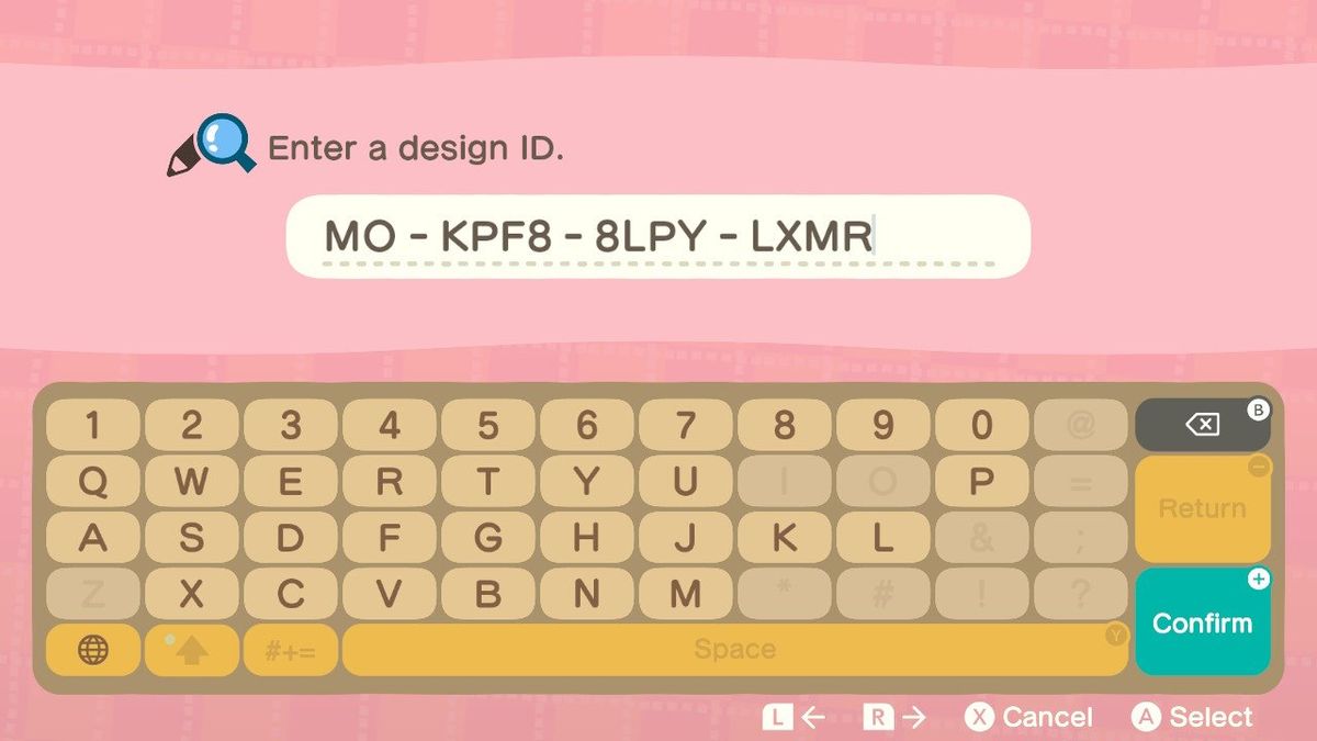 Animal Crossing: New Horizons — How to use Creator IDs, Design IDs, and ...