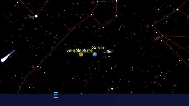 Venus, Saturn and Neptune align in the predawn sky on May 8 — Here's ...