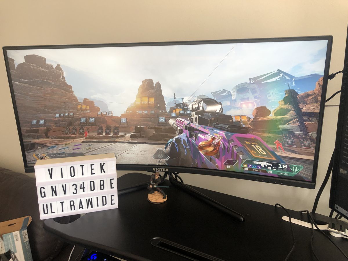 Viotek GNV34DBE curved gaming monitor review | PC Gamer