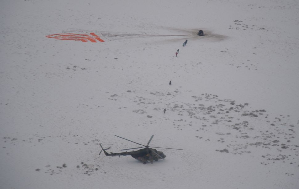 Soyuz Capsule Lands Safely on Earth with Space Station Crew | Space
