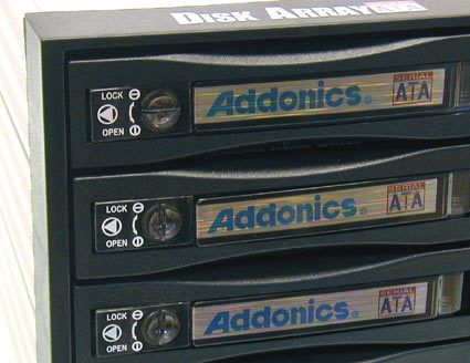 Addonics Disk Array 4SA - SATA For Servers: Testing Backplanes | Tom's ...