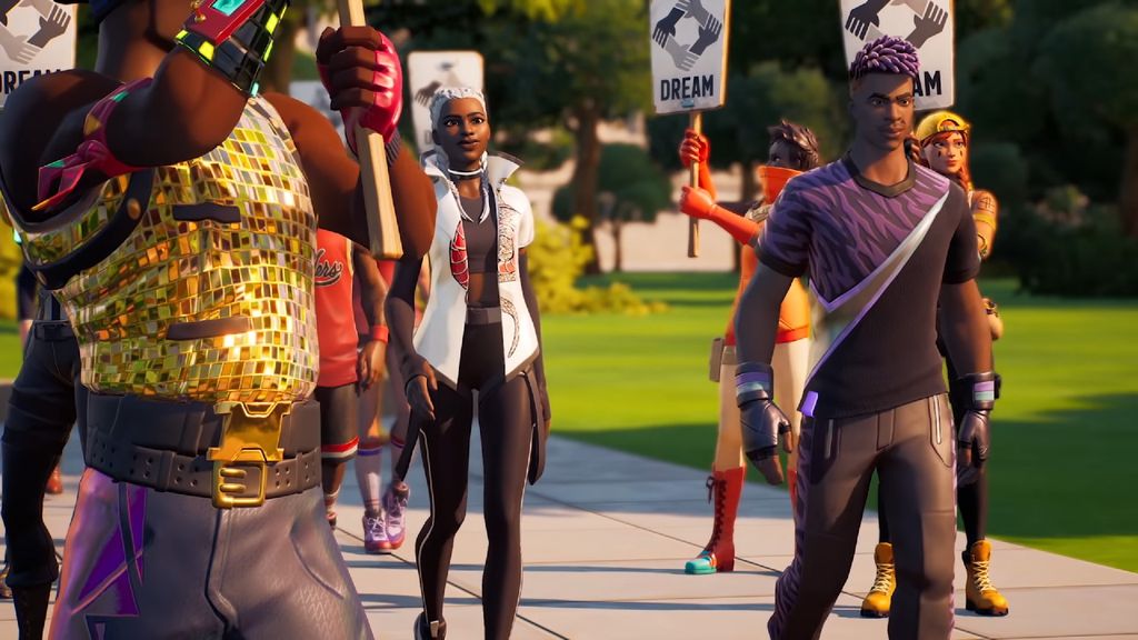 Fortnite March Through Time brings MLK's speech and the March on ...