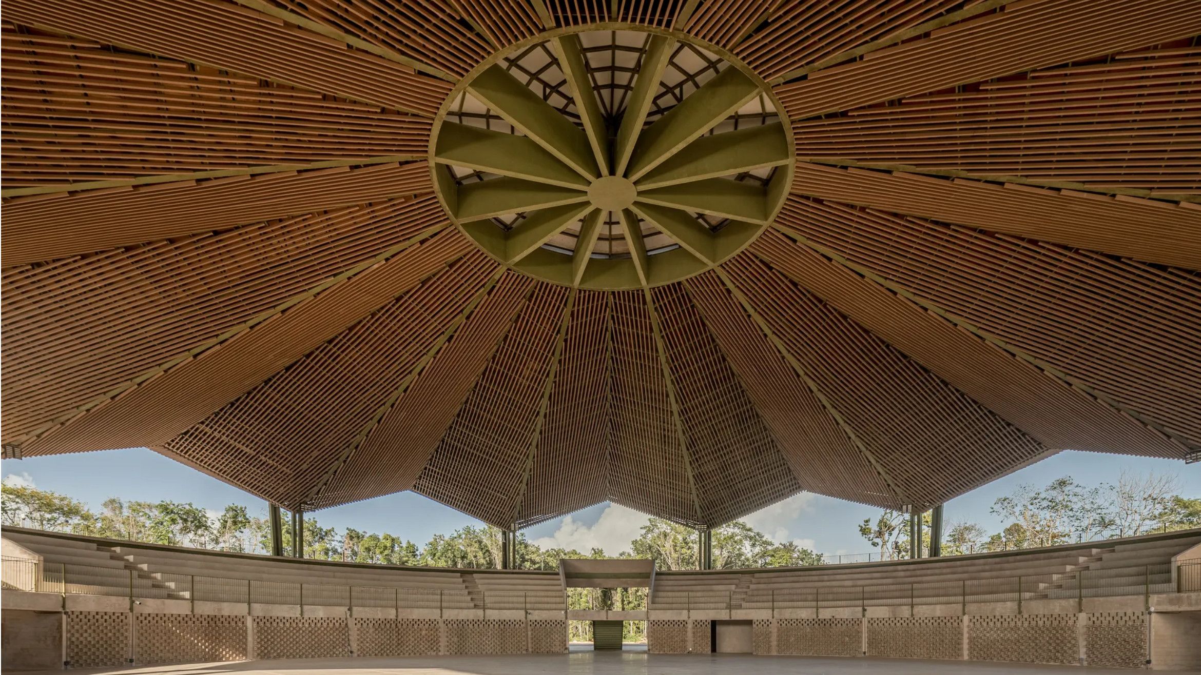 A Quintana Roo park mesmerises with its geometric pavilion | Wallpaper*