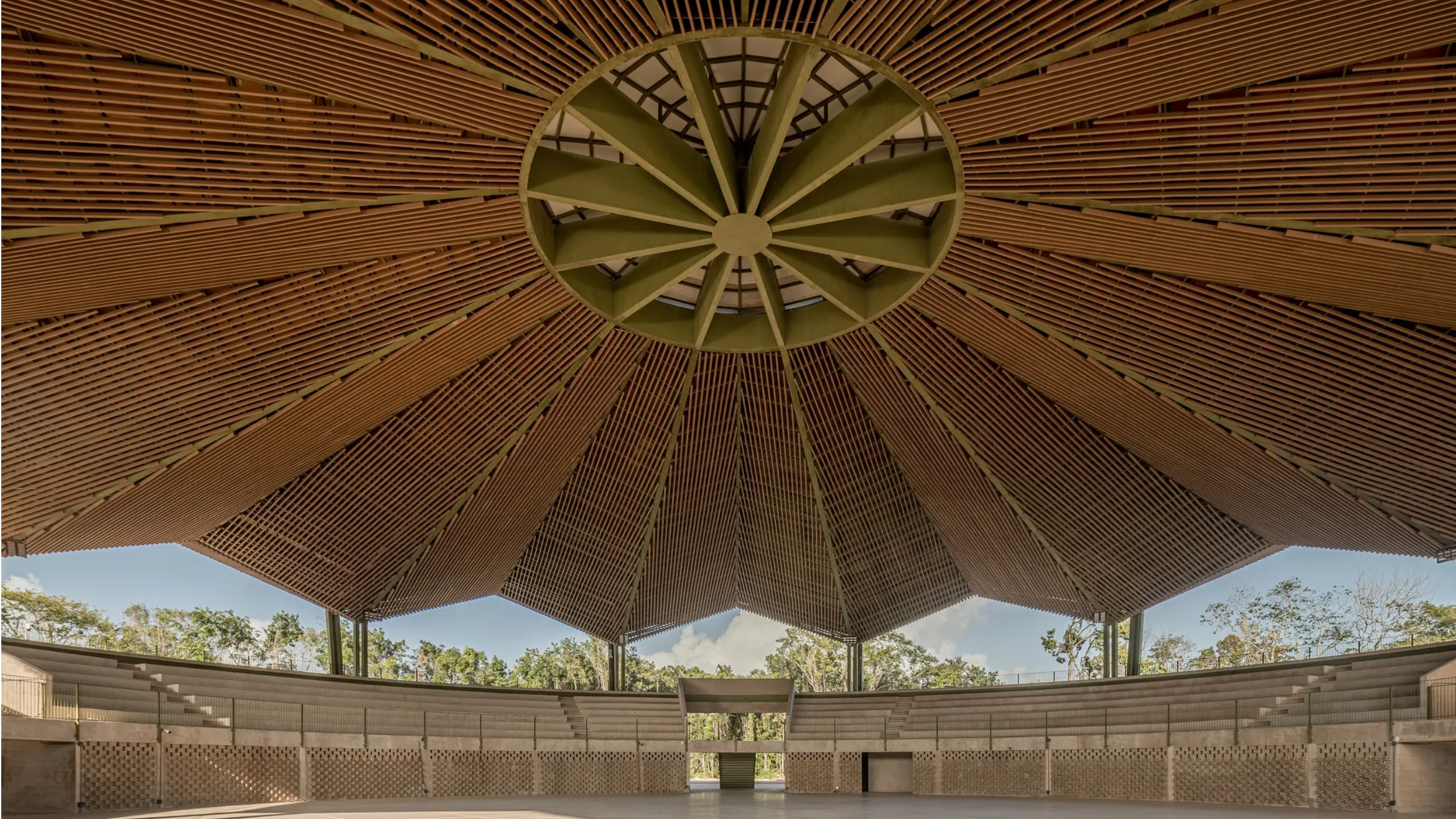 A Quintana Roo park mesmerises with its geometric pavilion | Wallpaper*