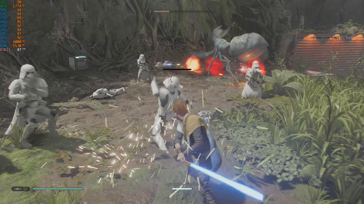 How Star Wars Jedi: Fallen Order Plays on Different Graphics Cards ...