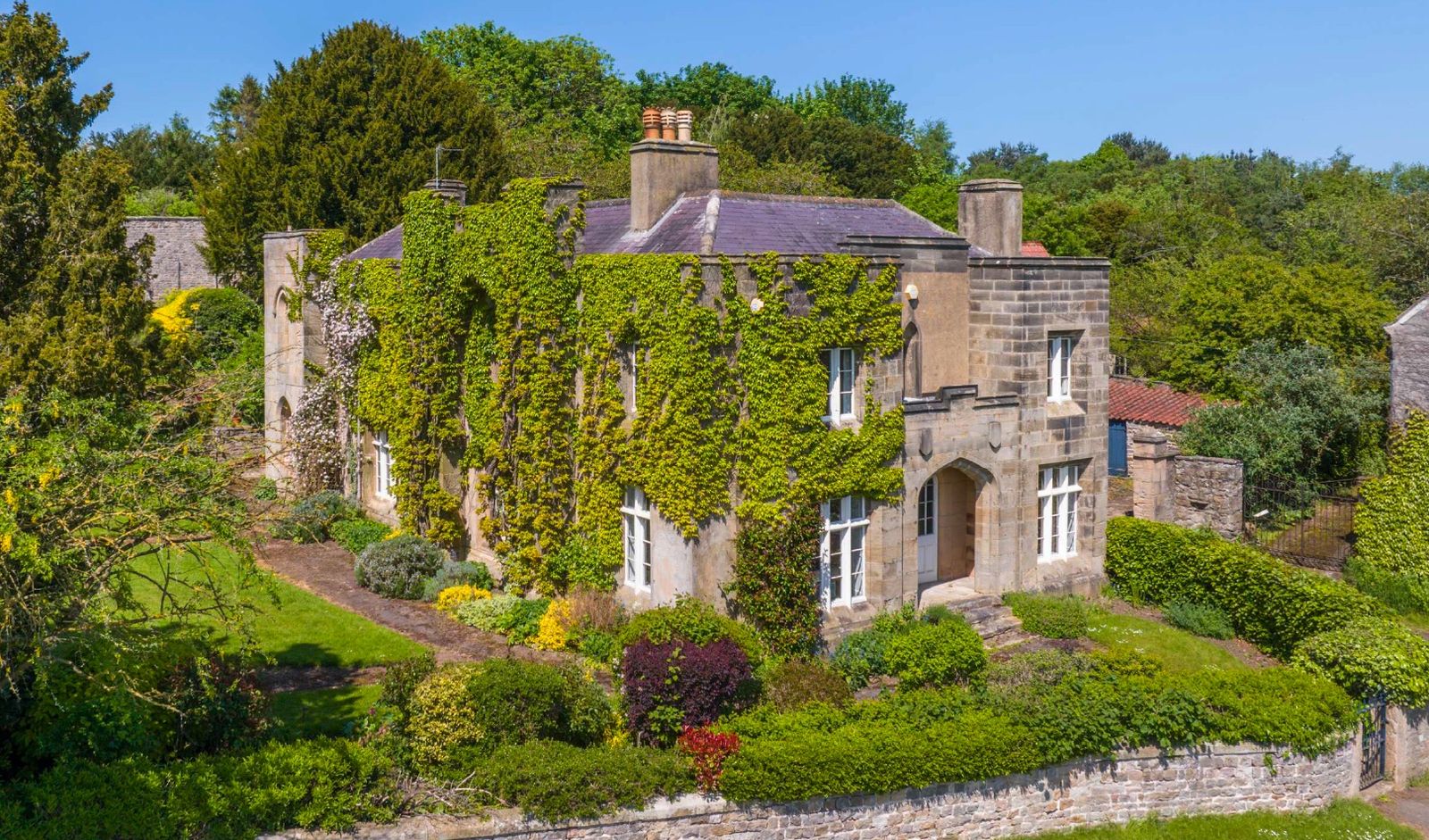 A staggering Georgian house and estate that was saved from ruin, now ...