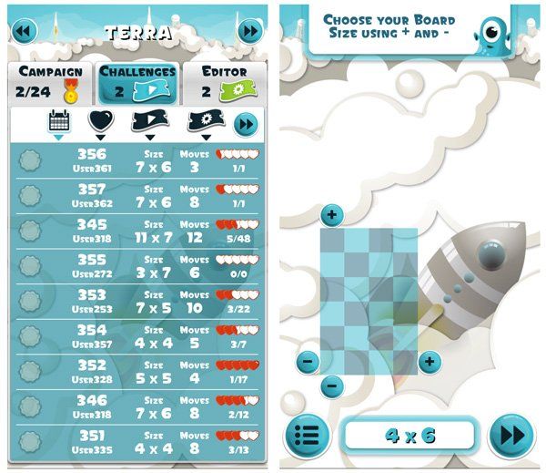 Shuttle Shuffle for Windows Phone, a puzzle game with an alien touch ...