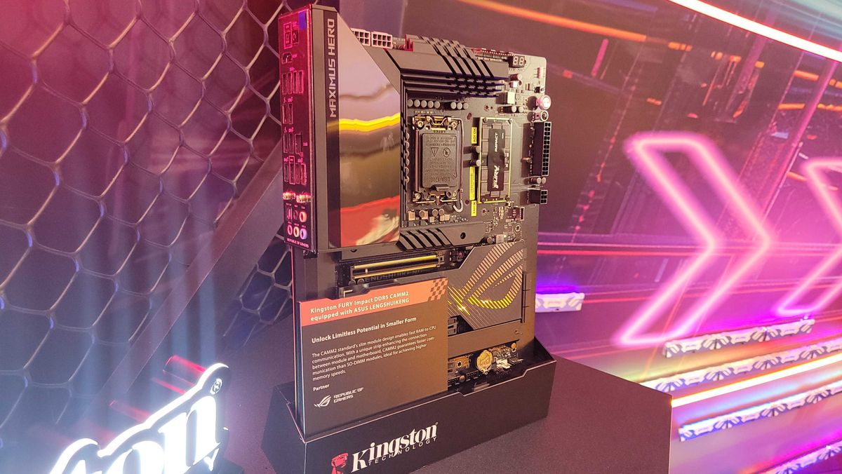Kingston unveils new CAMM2 RAM modules at Computex — bold new RAM form ...