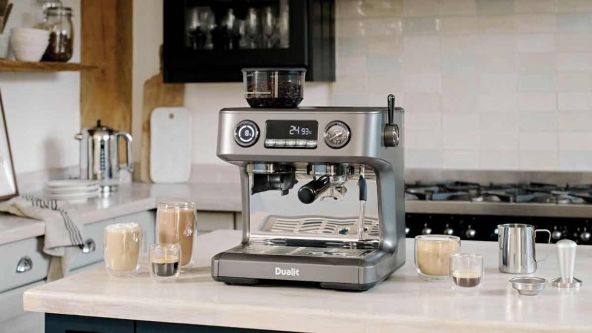 Dualit’s new espresso machine is all about the grind with its pre-infusion extraction | T3